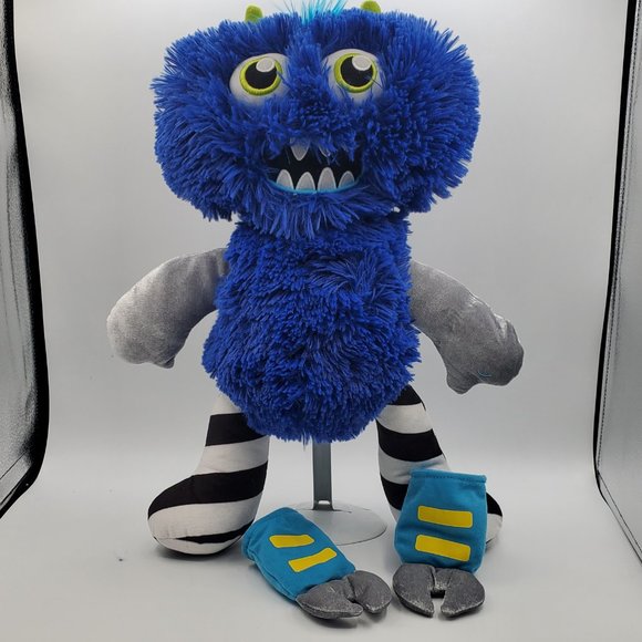 Build-A-Bear | Toys | Build A Bear Plush Blue Monster Pinchers Striped ...